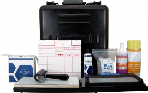 Stainless Steel Slab Master Portable Fingerprinting Kit