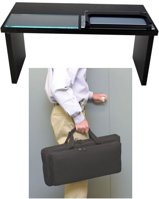 Folding Fingerprinting Station